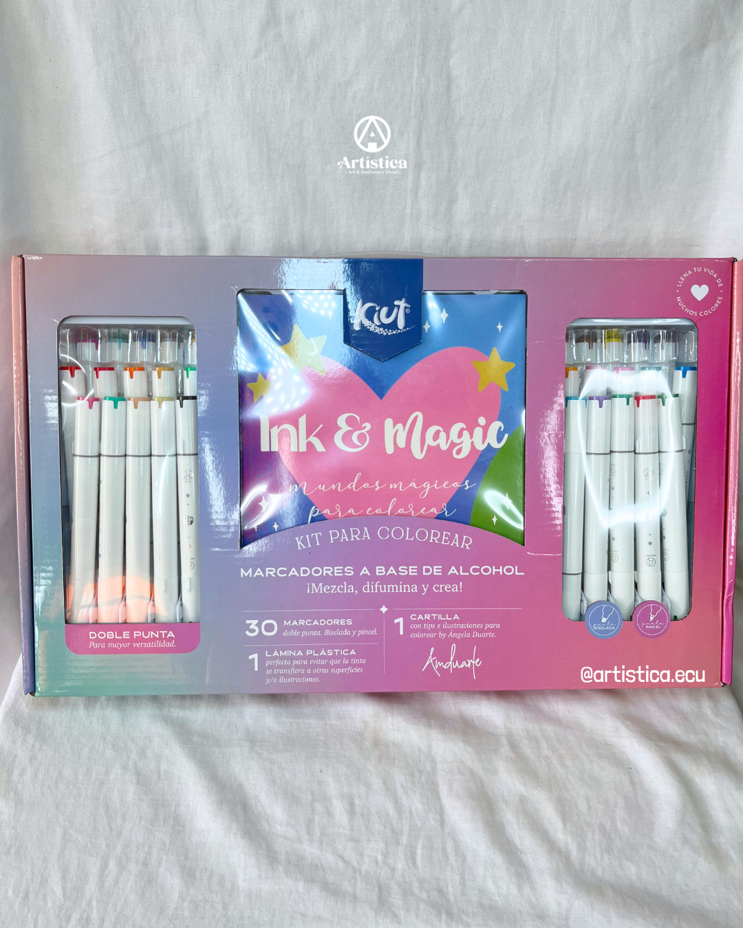 Kit para colorear Kiut – Artística Stationery
