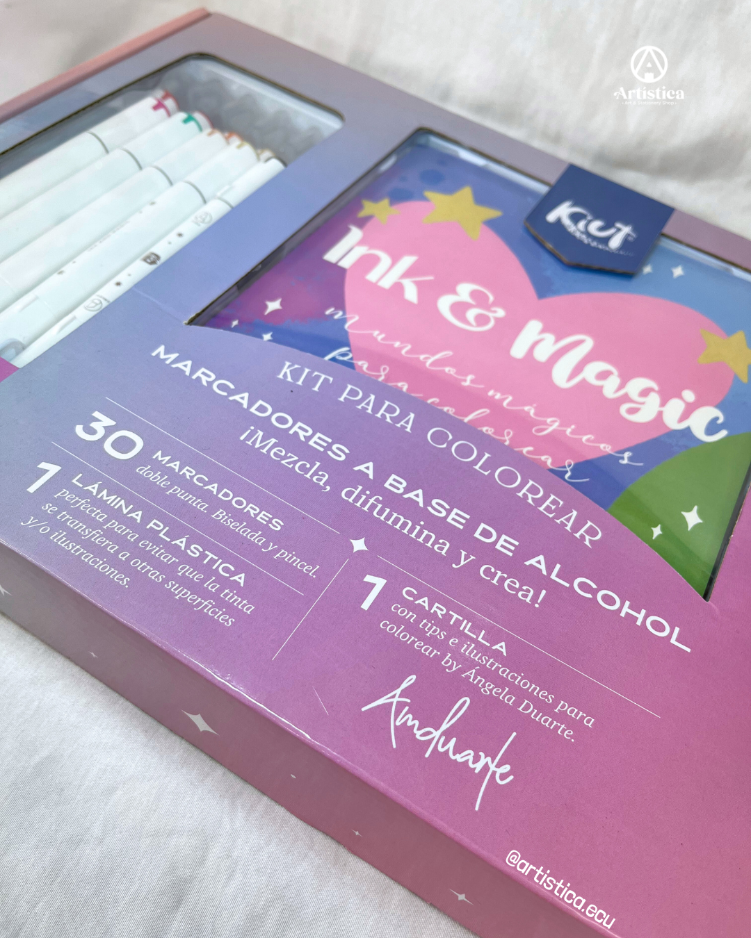 Kit para colorear Kiut – Artística Stationery