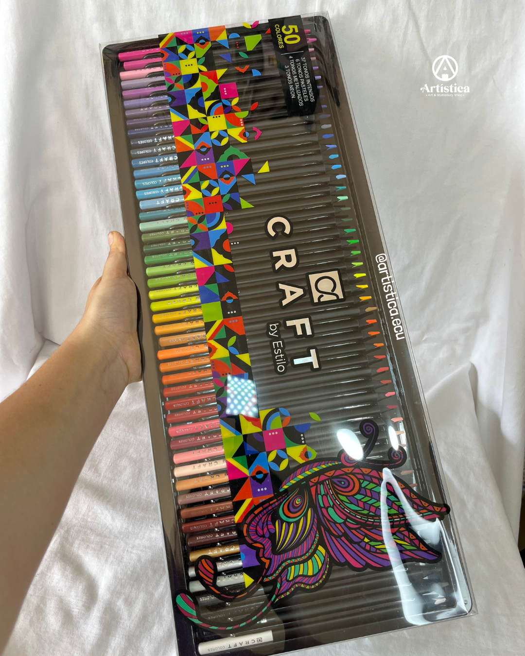 50 Colores Craft – Artística Stationery
