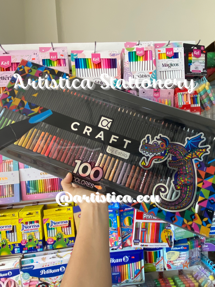 100 Colores Craft – Artística Stationery